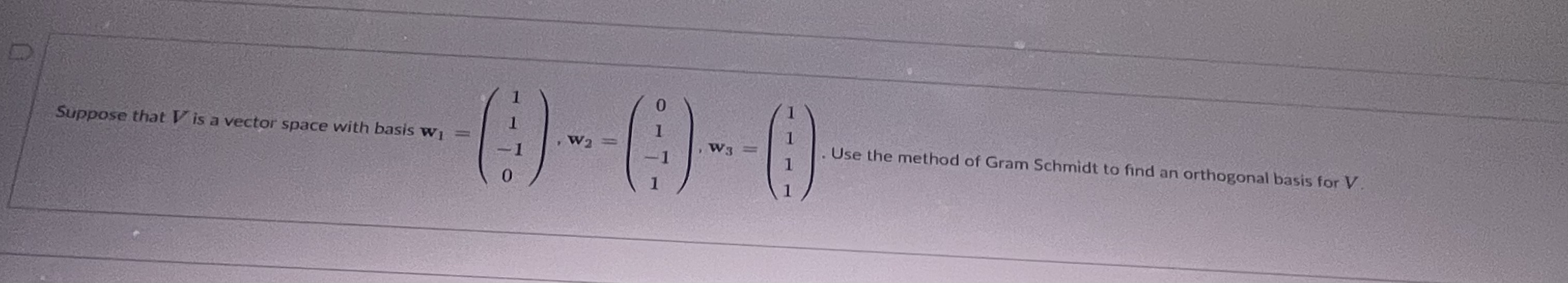 Solved Suppose that V is a vector space with basis | Chegg.com