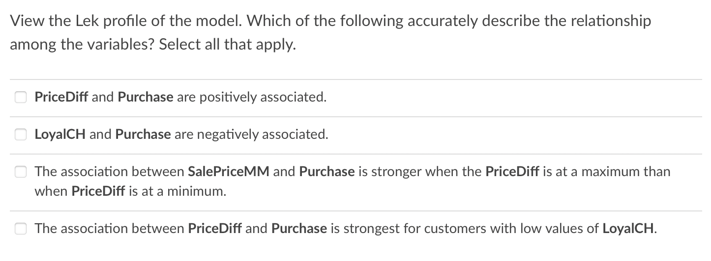 Solved LoyalCH Price Diff Sale PriceMM 0.6 Groups 1 0.4- 2 | Chegg.com