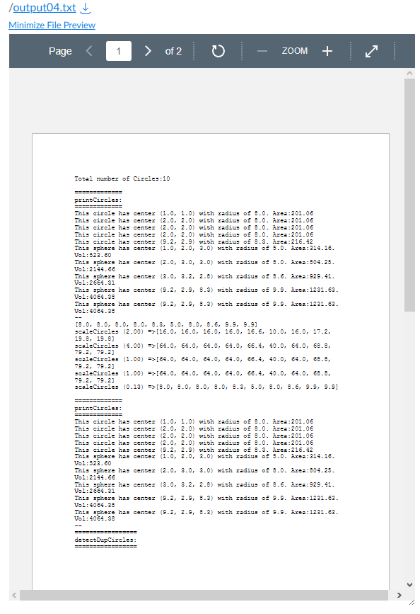 Solved Purpose of this assignment: - Using classes - Using | Chegg.com