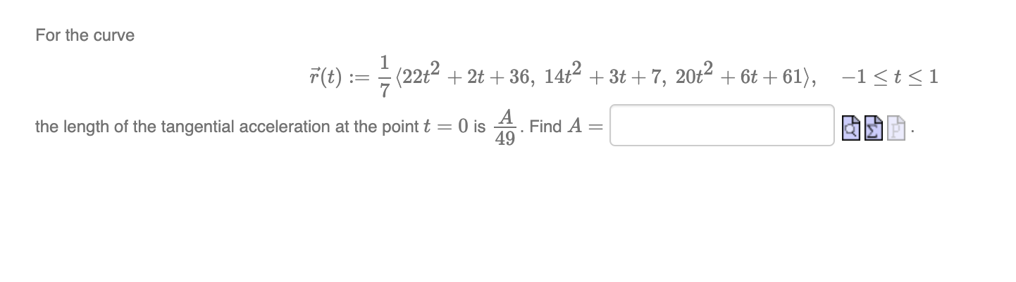 Solved For the curve F(t) := (22+2 - + 2t + 36, 14+2 + 3t | Chegg.com