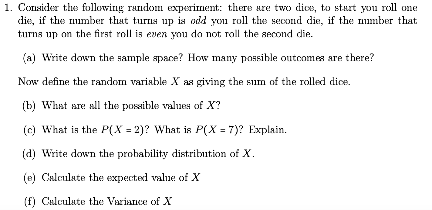 Solved Consider the following random experiment: there are | Chegg.com