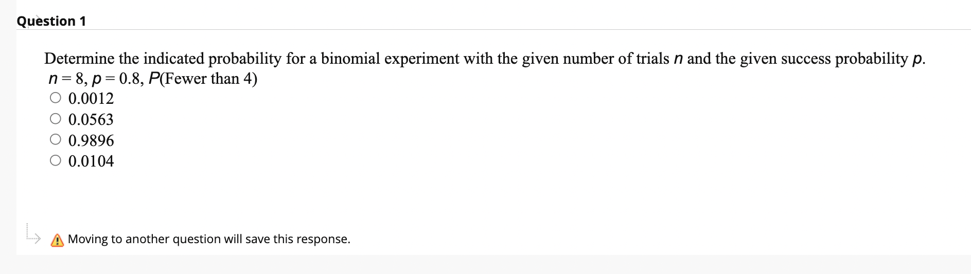Solved Determine the indicated probability for a binomial | Chegg.com
