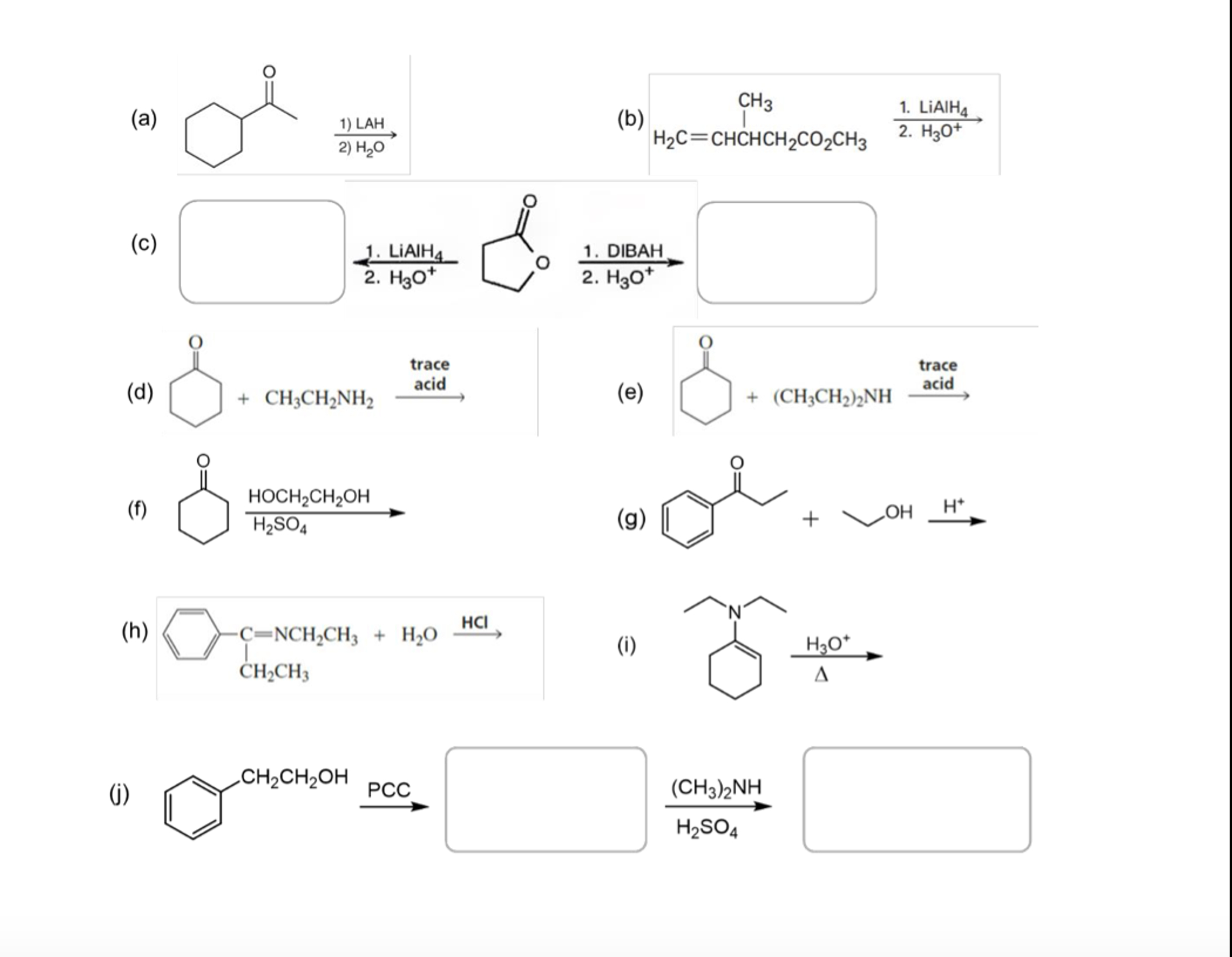 Solved Predict the product for each reaction below | Chegg.com