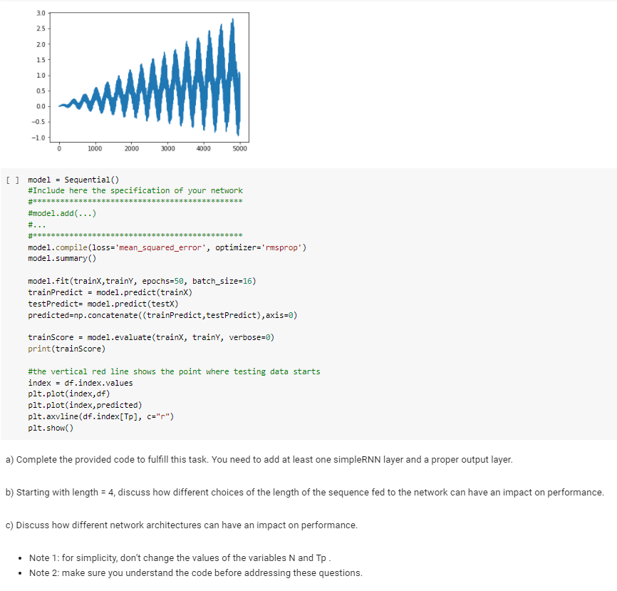 3. Recurrent Neural Networks In this question you | Chegg.com