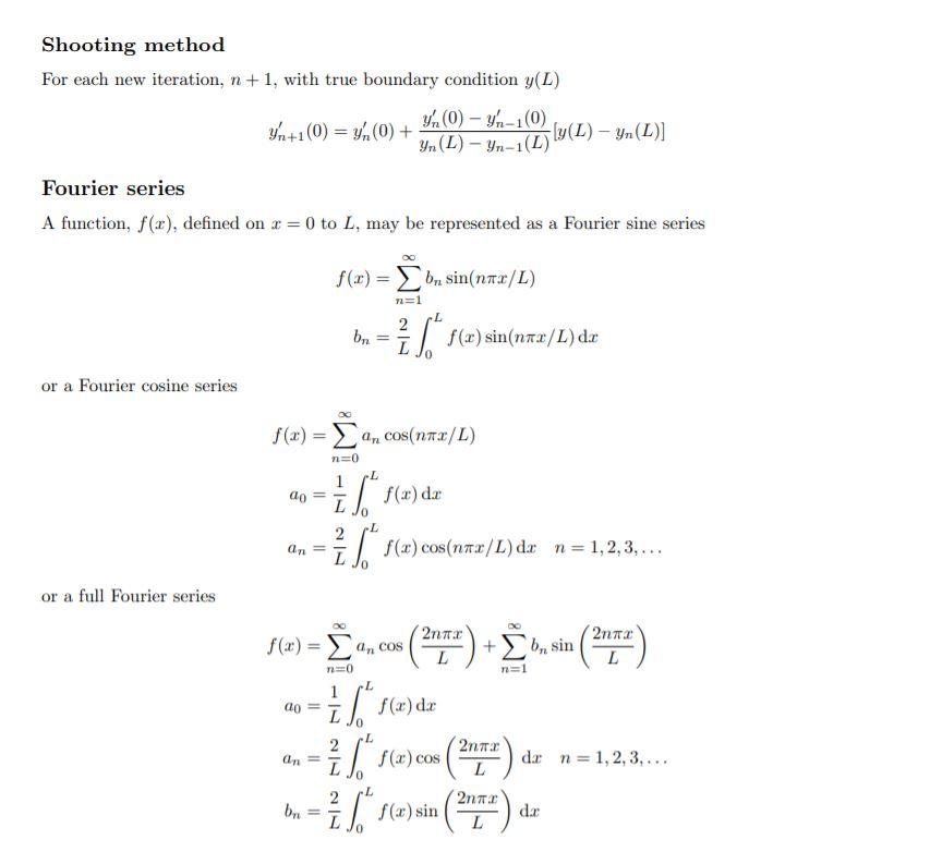 Solved Consider the 1D linear heat equation for the | Chegg.com