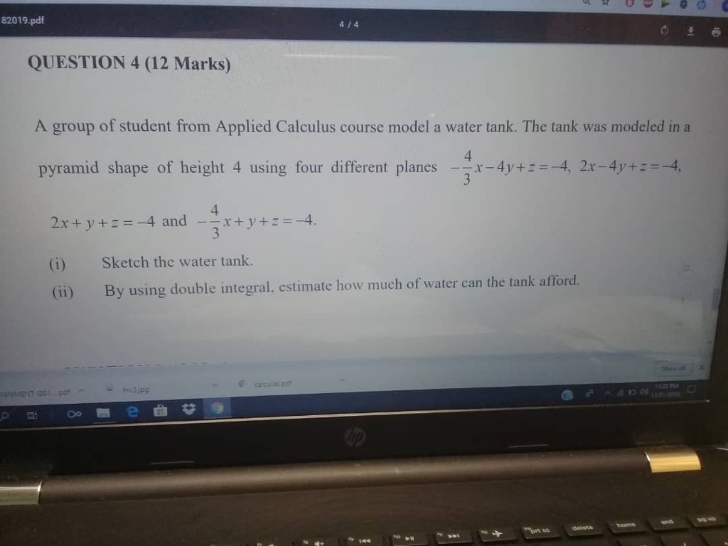Solved 82019.pdf 4 14 QUESTION 4 (12 Marks) A group of | Chegg.com