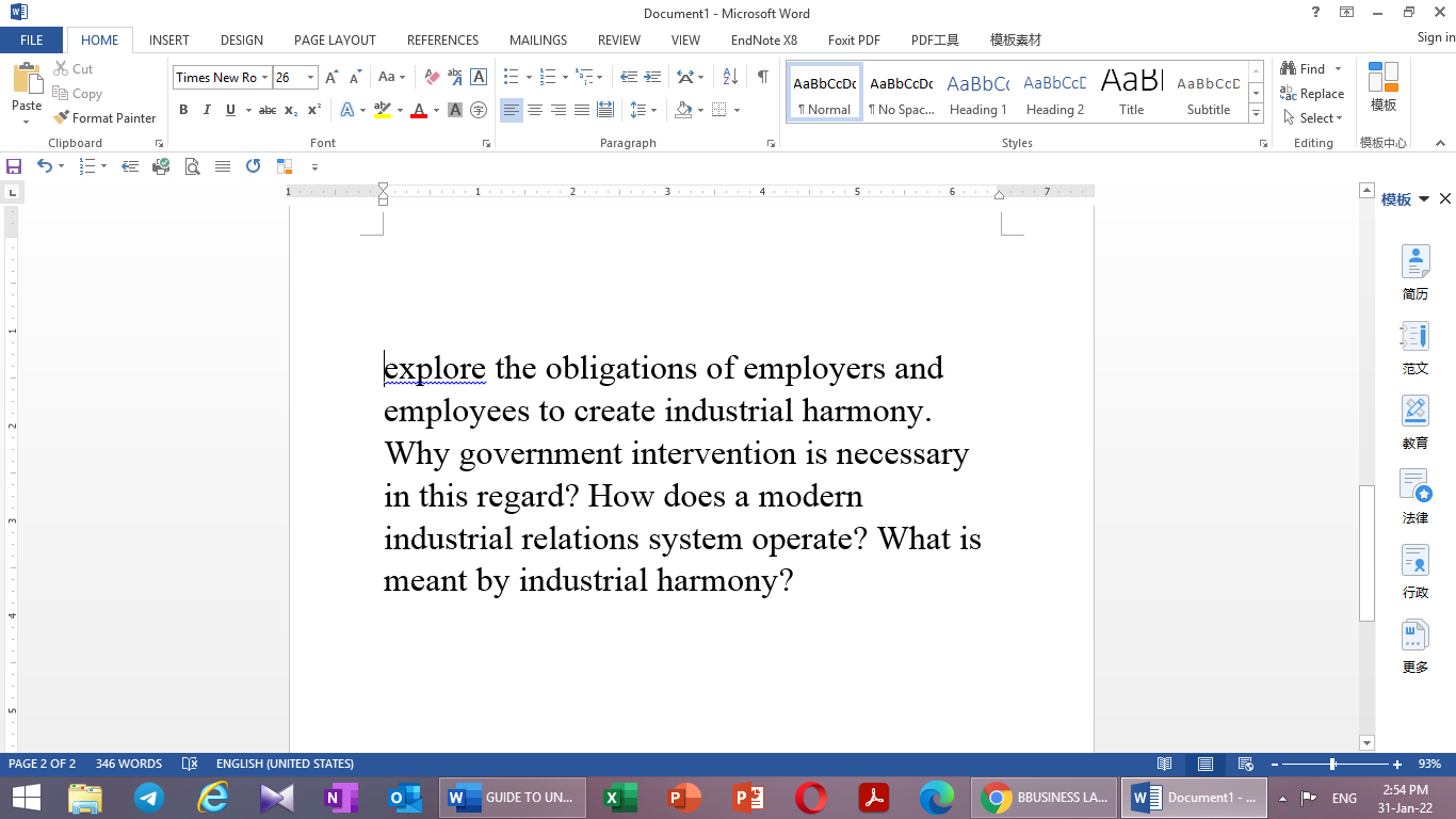 Solved W] Document1 - Microsoft Word ? 2 FILE HOME INSERT | Chegg.com