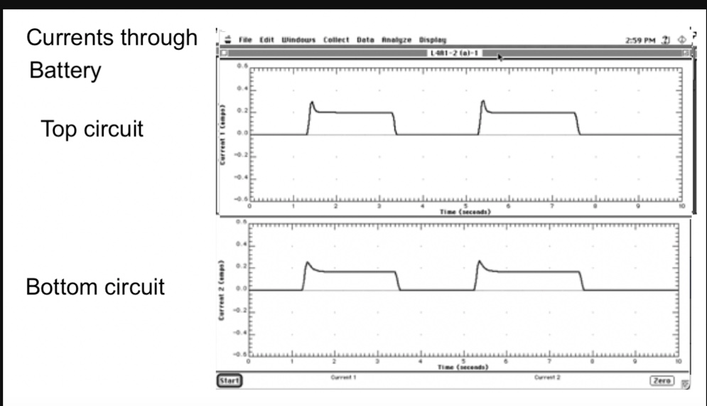 Solved Demonstration 1: In the top circuit on the right, | Chegg.com