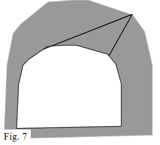 a). A mine drift is driven at shallow depth and | Chegg.com