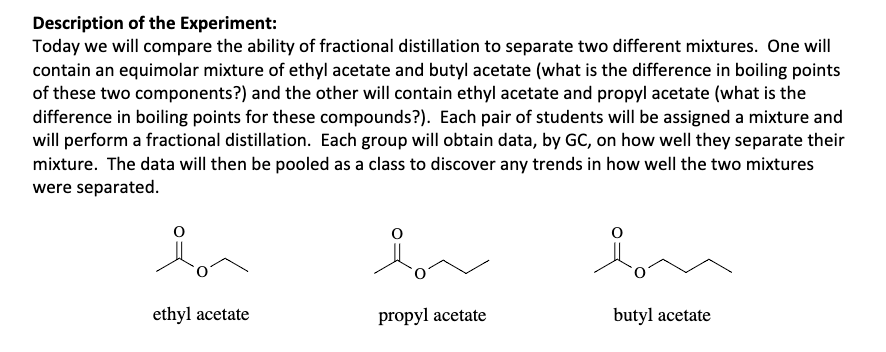 Solved you distill a two-component mixture is to consider | Chegg.com
