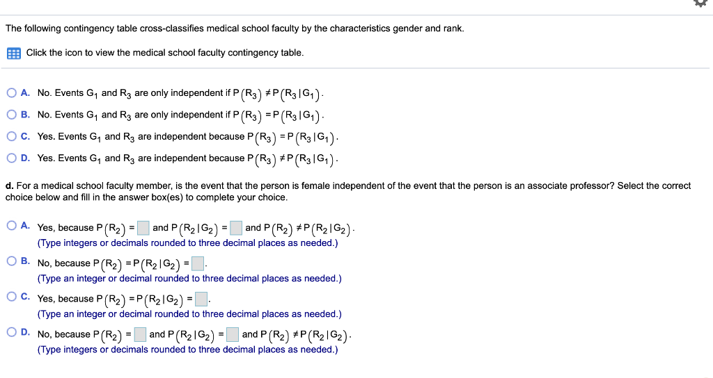 Solved The following contingency table cross-classifies | Chegg.com
