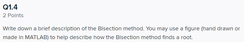 Solved Q1 Root Finding Problem 8 Points Your engineering | Chegg.com
