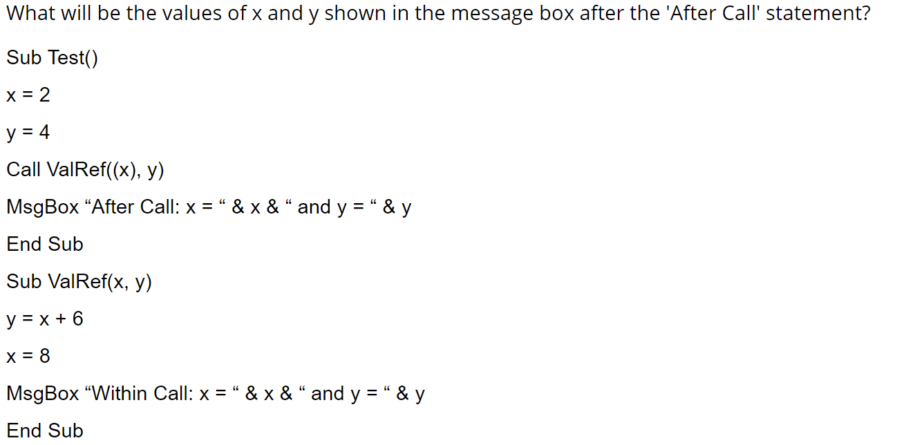 What will be the values of x and y shown in the | Chegg.com