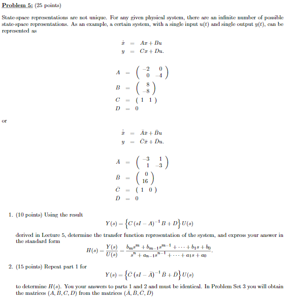 Solved State Space Representations Are Not Unique For Any