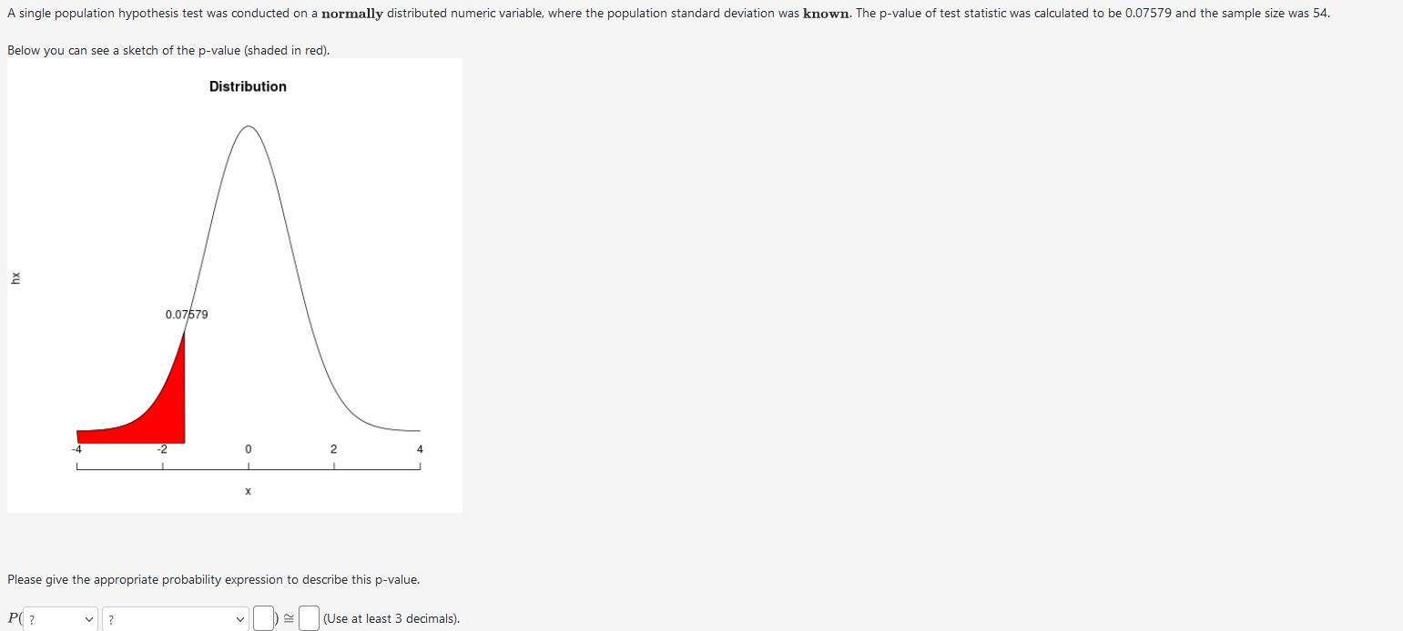 Solved Please give the appropriate probability expression to | Chegg.com