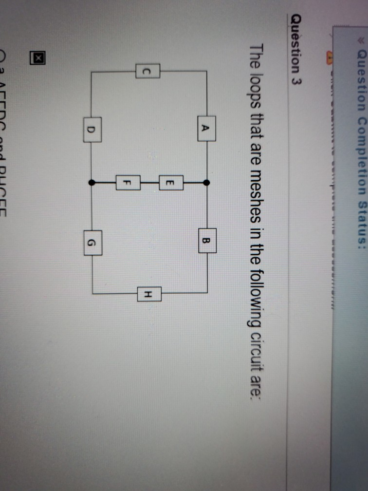 Solved Question Completion Status: Question 3 The loops that | Chegg.com