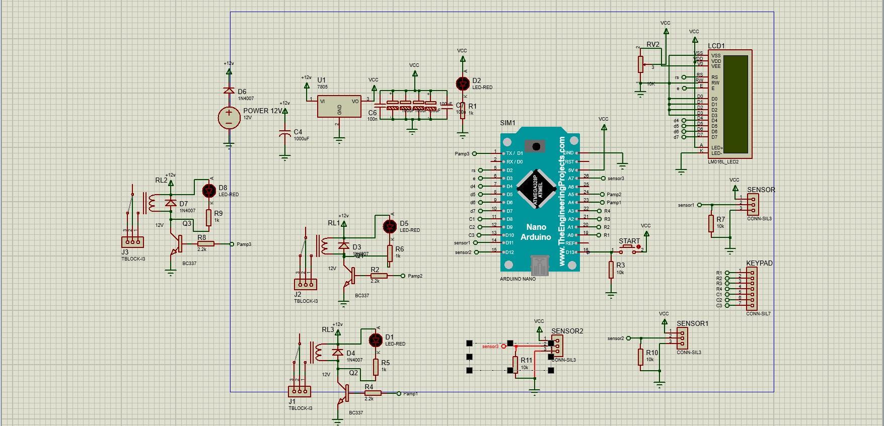 Solved Arduino code for this sechamtic desigen ! The result | Chegg.com