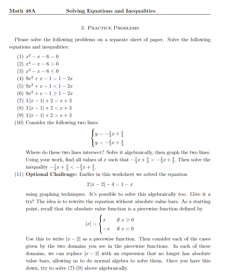 Solved Please solve the following problems on a separate | Chegg.com