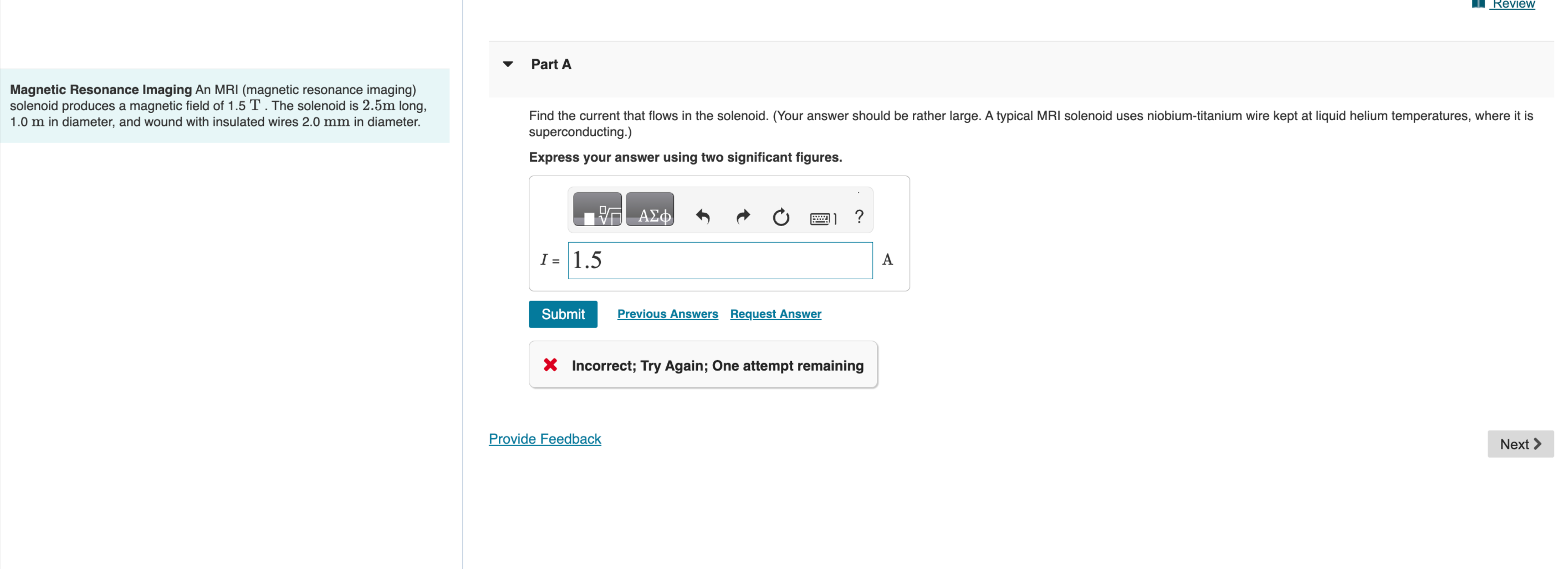 Solved Magnetic Resonance Imaging An MRI (magnetic resonance | Chegg.com