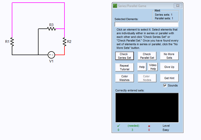Solved Series/Parallel Game x Hint Series sets: 1 Parallel | Chegg.com
