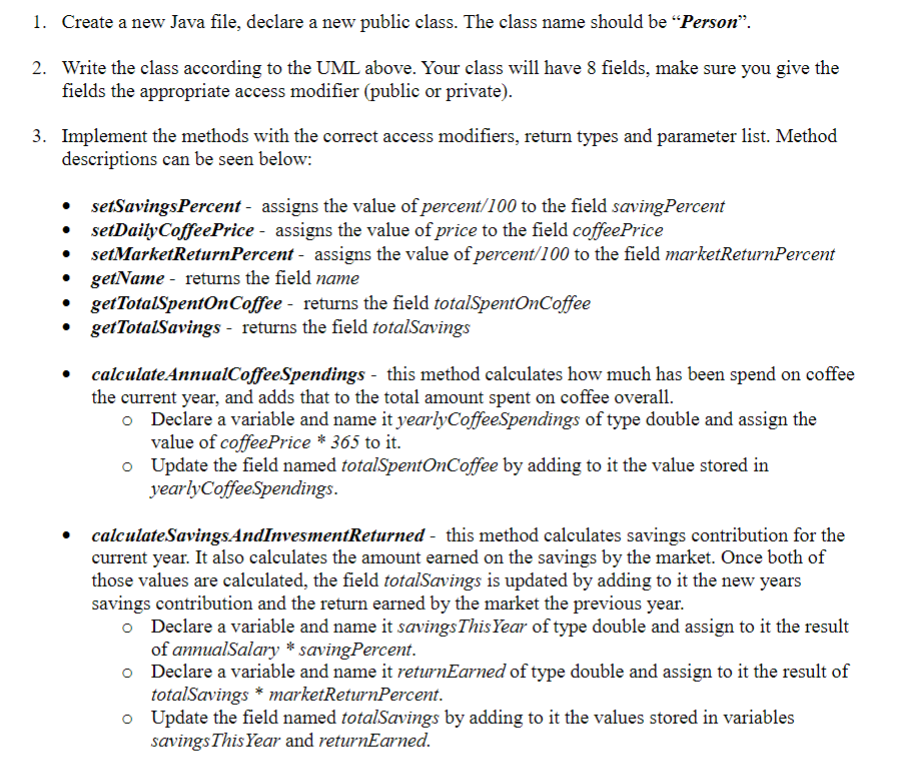 Solved Recall from lecture that a class contains fields, | Chegg.com