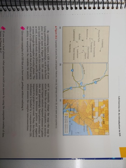 Solved Lab Exercise and Activities SECTION T Basic GIS | Chegg.com