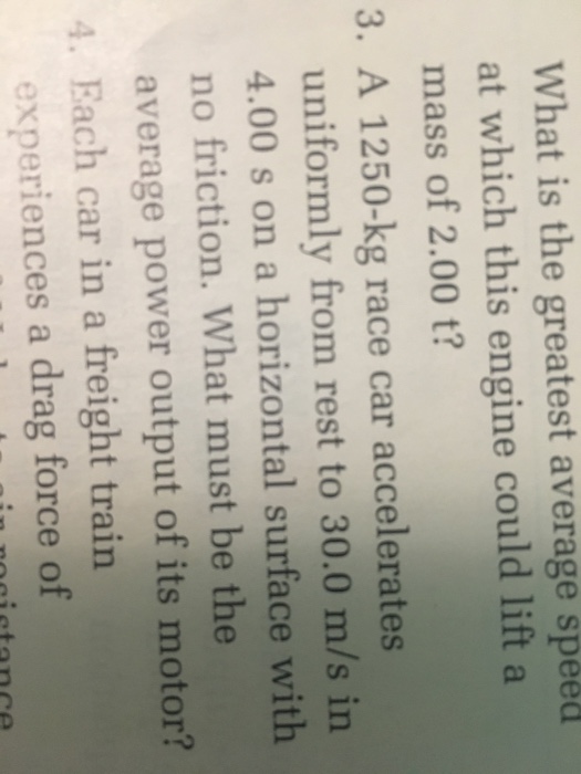 Solved What is the greatest average speed at which this | Chegg.com