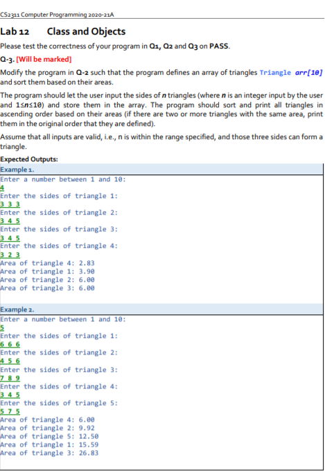 Solved Q-2. Extend the program in Q-2 to define a non-member | Chegg.com