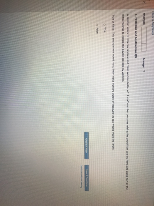Solved pr Attempts Average: /1 S. Problems and Applications | Chegg.com