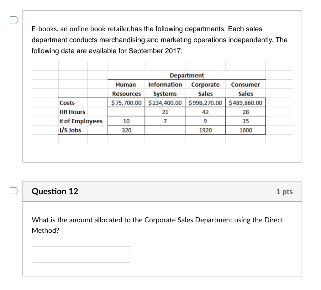 Solved U E-books, An Online Book Retailer,has The Following 