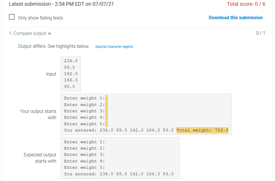 Solved where am i going wrong with my code.. I how i correct | Chegg.com