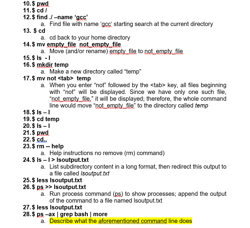 Solved Procedures: Note: this lab assume you have finished | Chegg.com