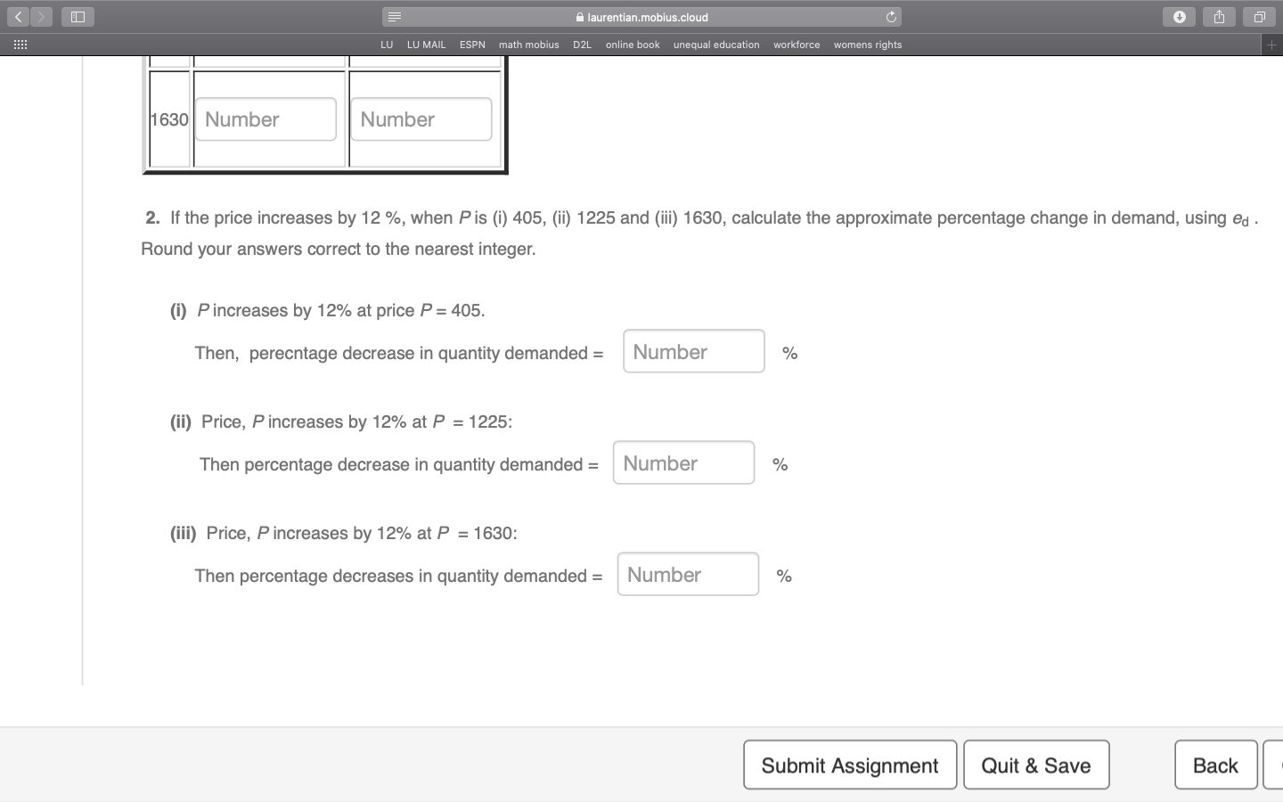 Solved laurentian.mobius.cloud + ESPN math mobius D2L LU LU | Chegg.com