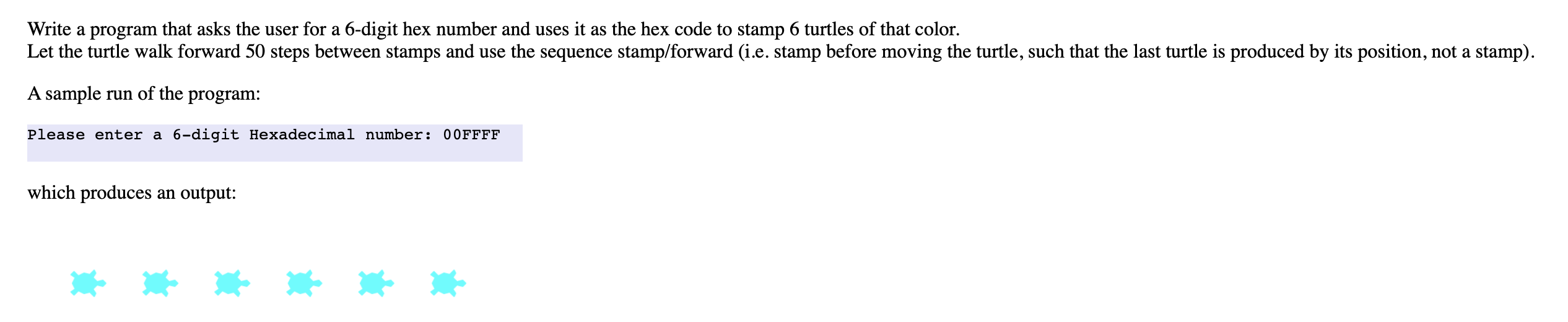 Solved Write a program that asks the user for a 6-digit hex | Chegg.com