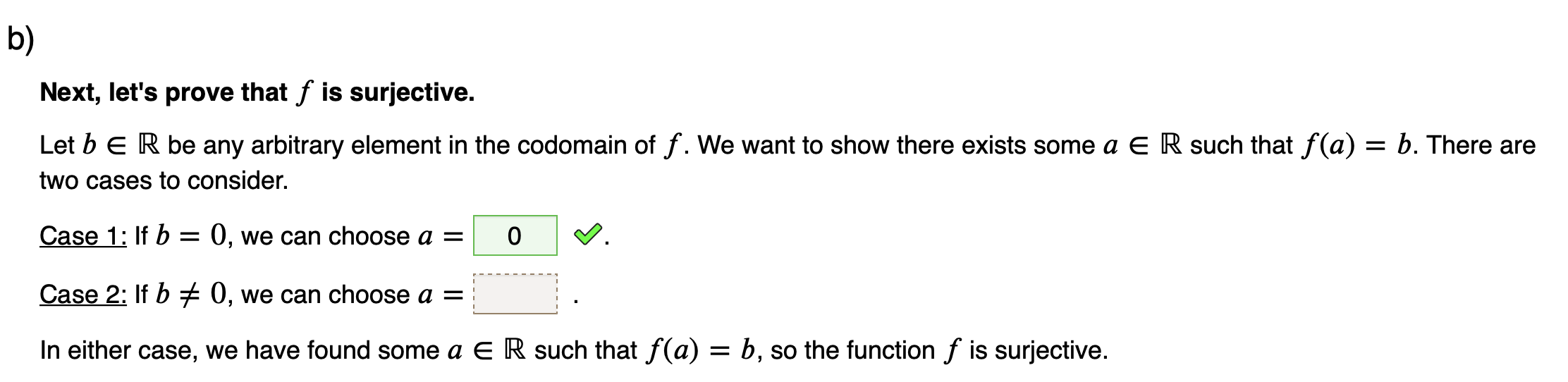 Solved A function which is both surjective and injective is | Chegg.com