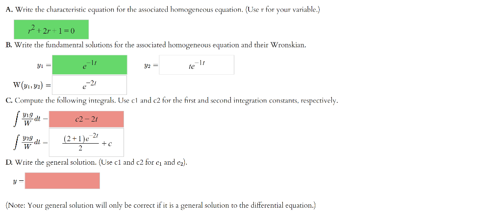 A. Write the characteristic equation for the | Chegg.com