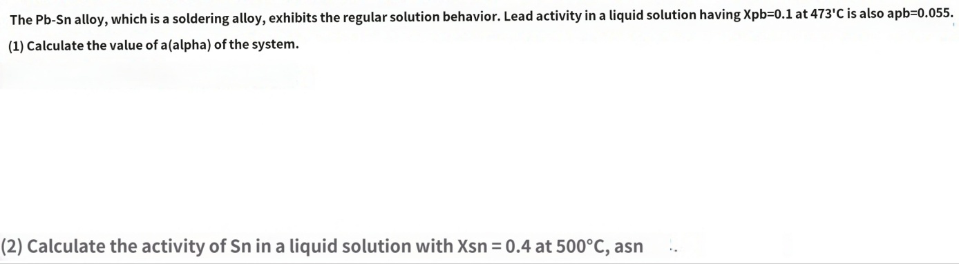 Solved thermodynamic exercise | Chegg.com