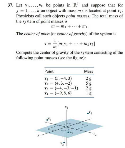 Solved 37. Let v1,…,vk be points in R3 and suppose that for | Chegg.com