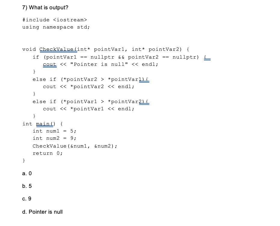 Solved 32) Which destructor can be used to avoid a memory | Chegg.com