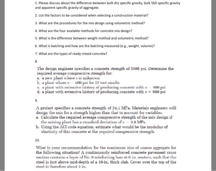 Solved 1. Please discuss about the difference between bulk | Chegg.com