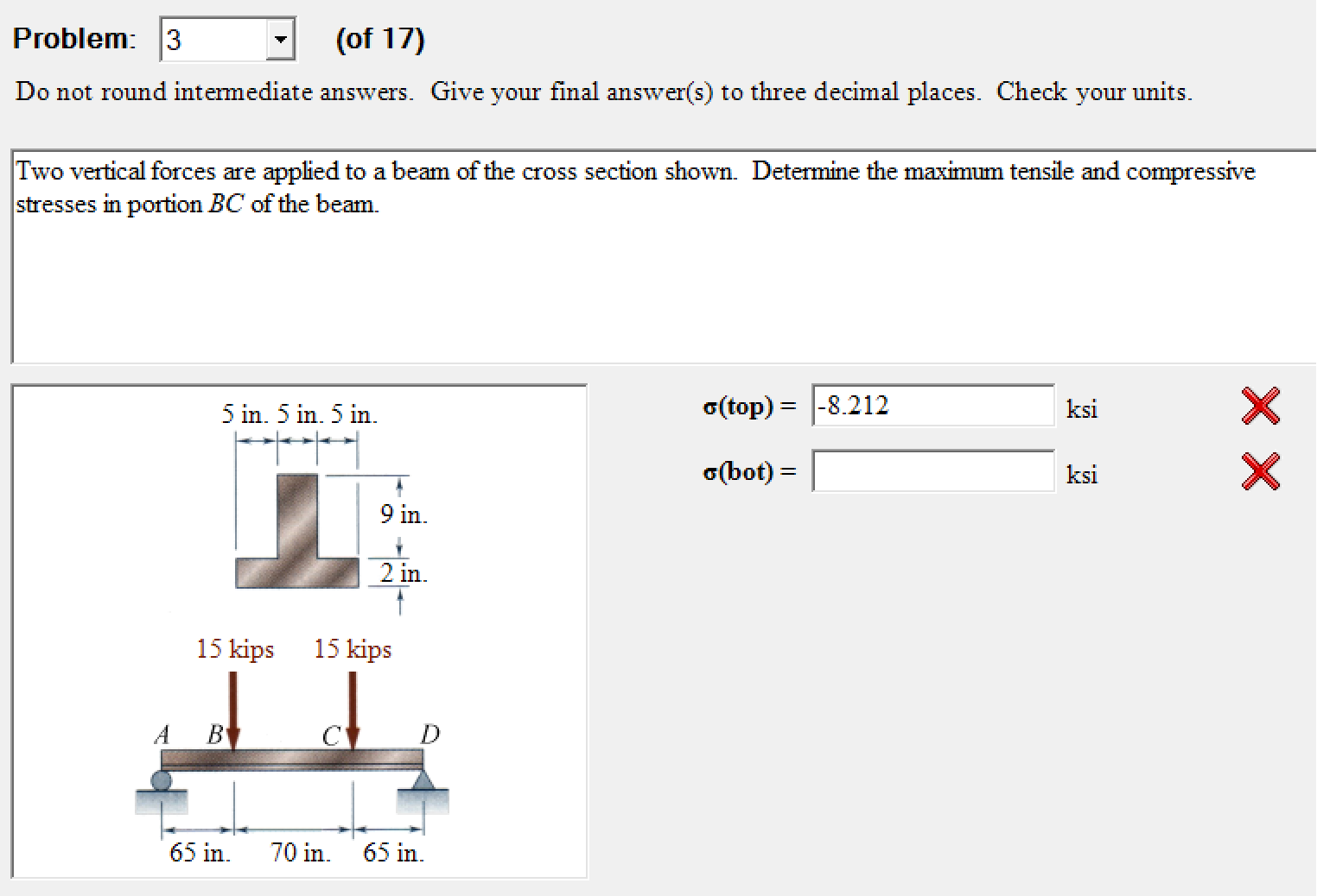 Solved Problem: (of 17) Do not round intermediate answers. | Chegg.com