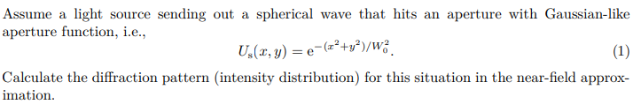 Solved Assume a light source sending out a spherical wave | Chegg.com