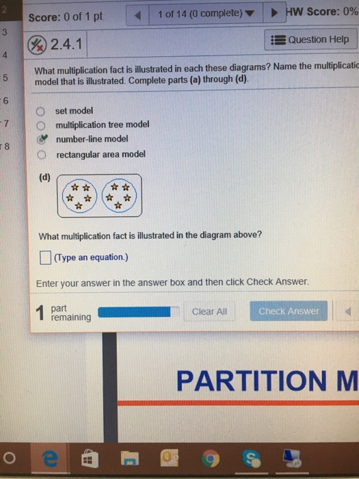 Solved What multiplication fact is illustrated in each these | Chegg.com