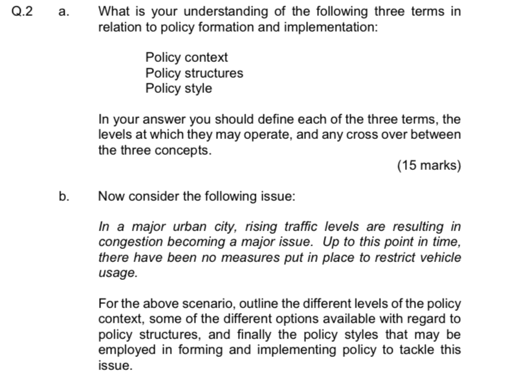 Solved a. What is your understanding of the following three | Chegg.com