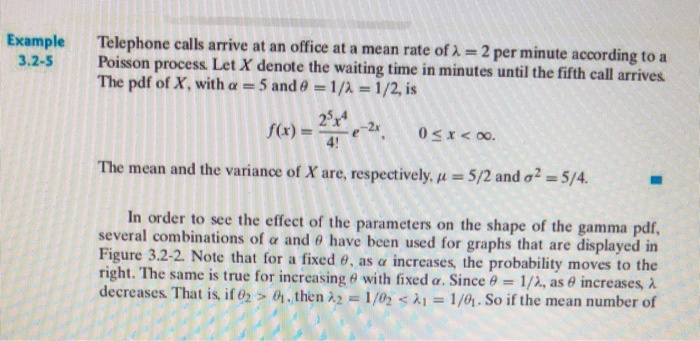 Telephone calls arrive at an office at a mean rate of | Chegg.com