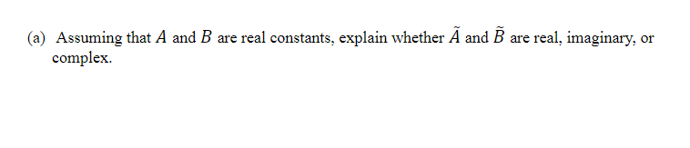 Solved Show That The Expression X T Acosωt Bsinωt Can Be