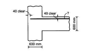 Consider a 600 mm deep reinforced concrete cantilever | Chegg.com