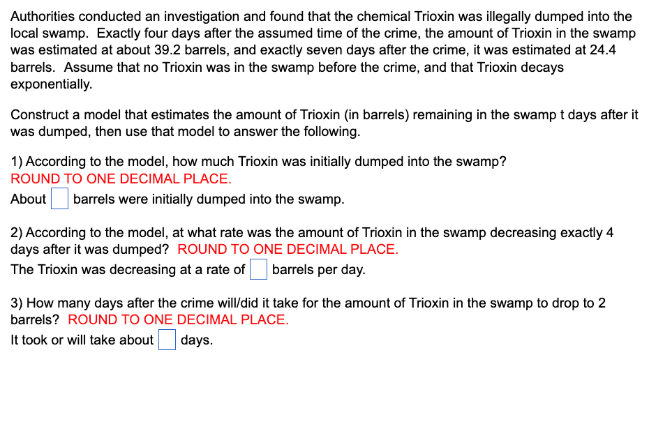 Solved Authorities conducted an investigation and found that | Chegg.com