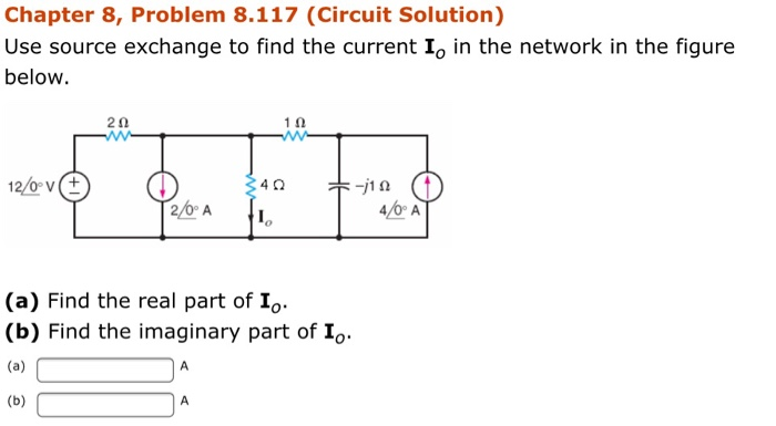 Solved Chapter 8, Problem 8.113 (Circuit Solution) Find Vo | Chegg.com