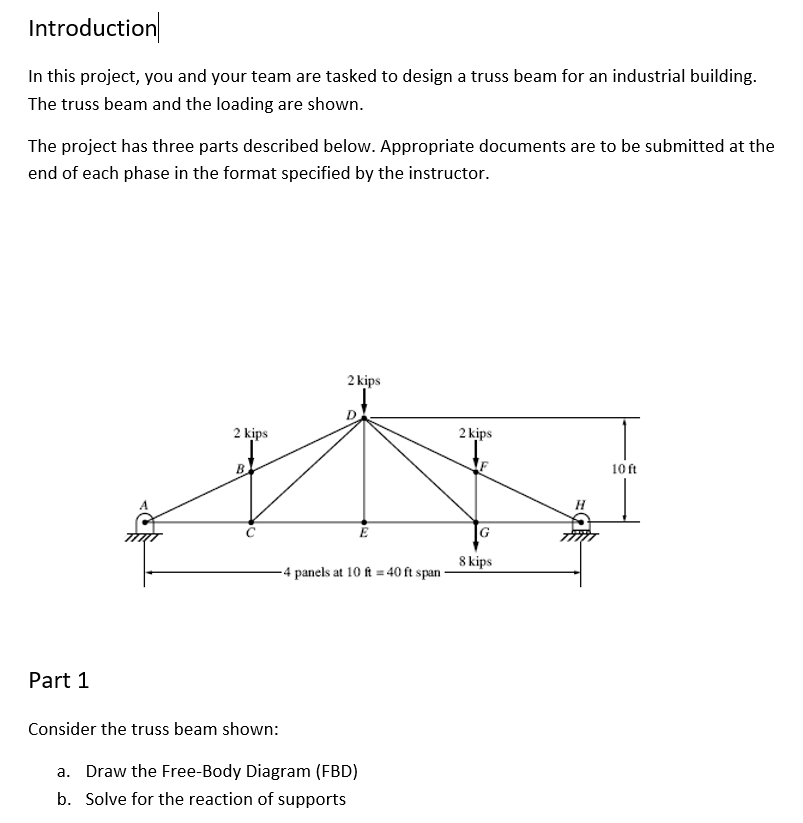 Solved Introduction In this project, you and your team are | Chegg.com